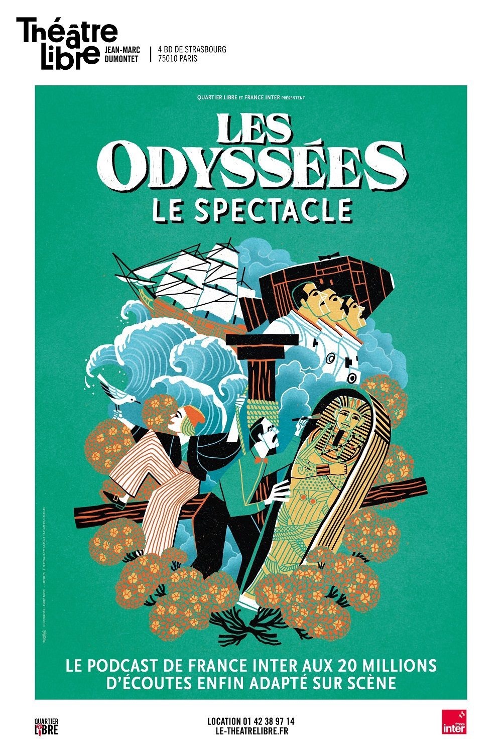 Théâtre: LES ODYSSÉES Théâtre: | La Gazette de Paris